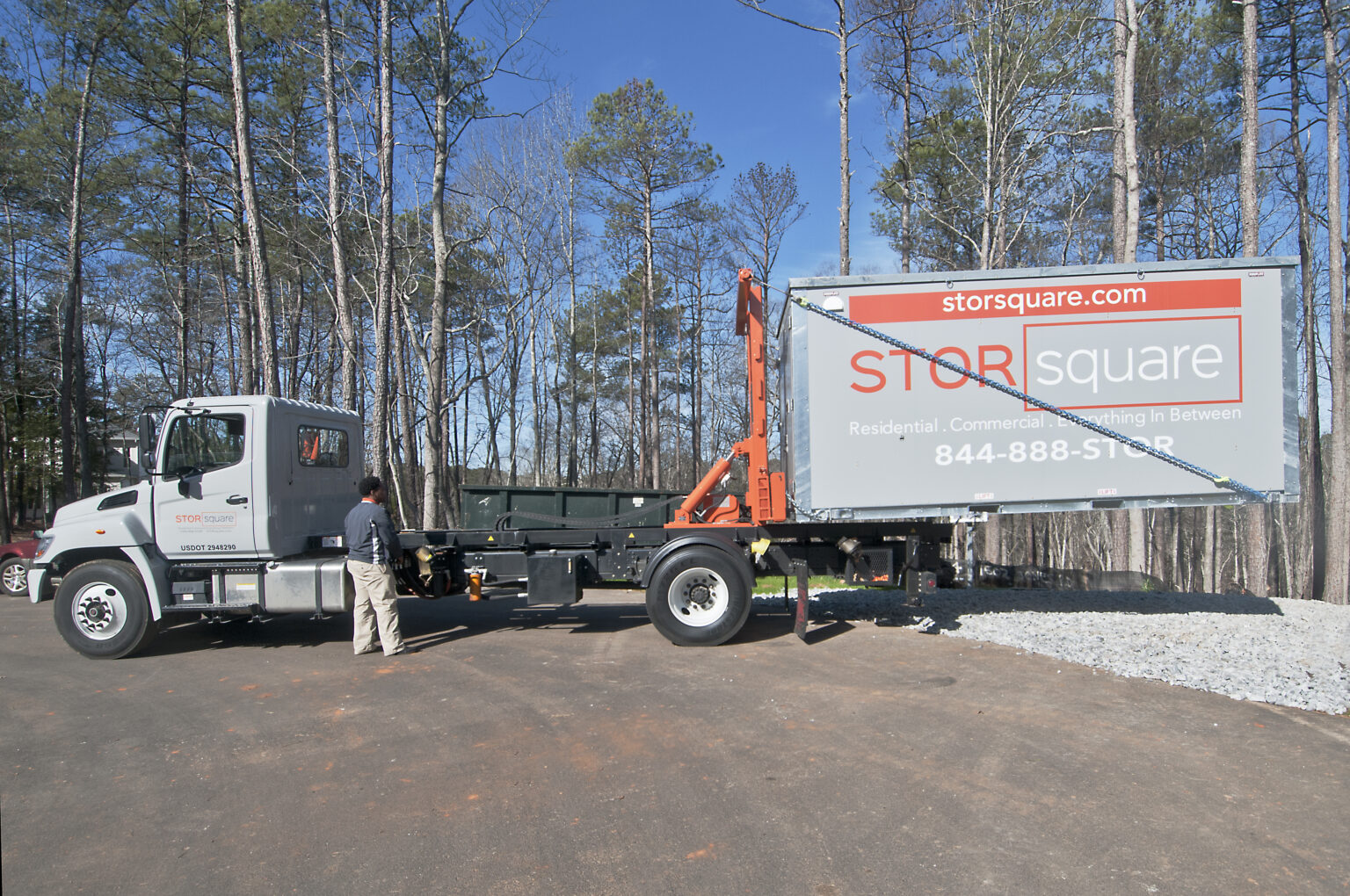 Storing equipment and supplies for seasonal businesses like ice cream ...